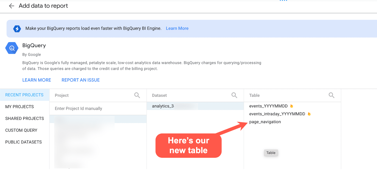Optimizing BigQuery reporting with Looker Studio – Tracking Chef