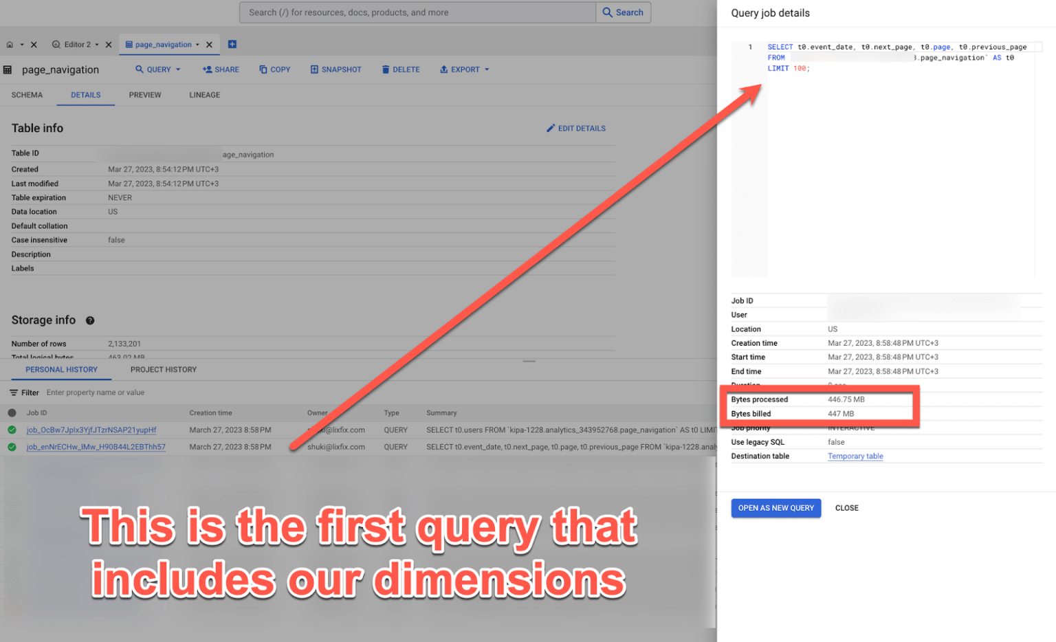 Optimizing BigQuery reporting with Looker Studio – Tracking Chef
